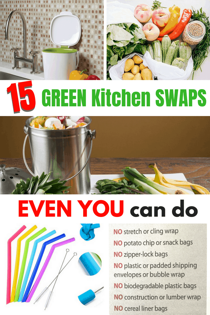 15 Green, Sustainable Kitchen Swaps that EVEN YOU can make - Learn ...