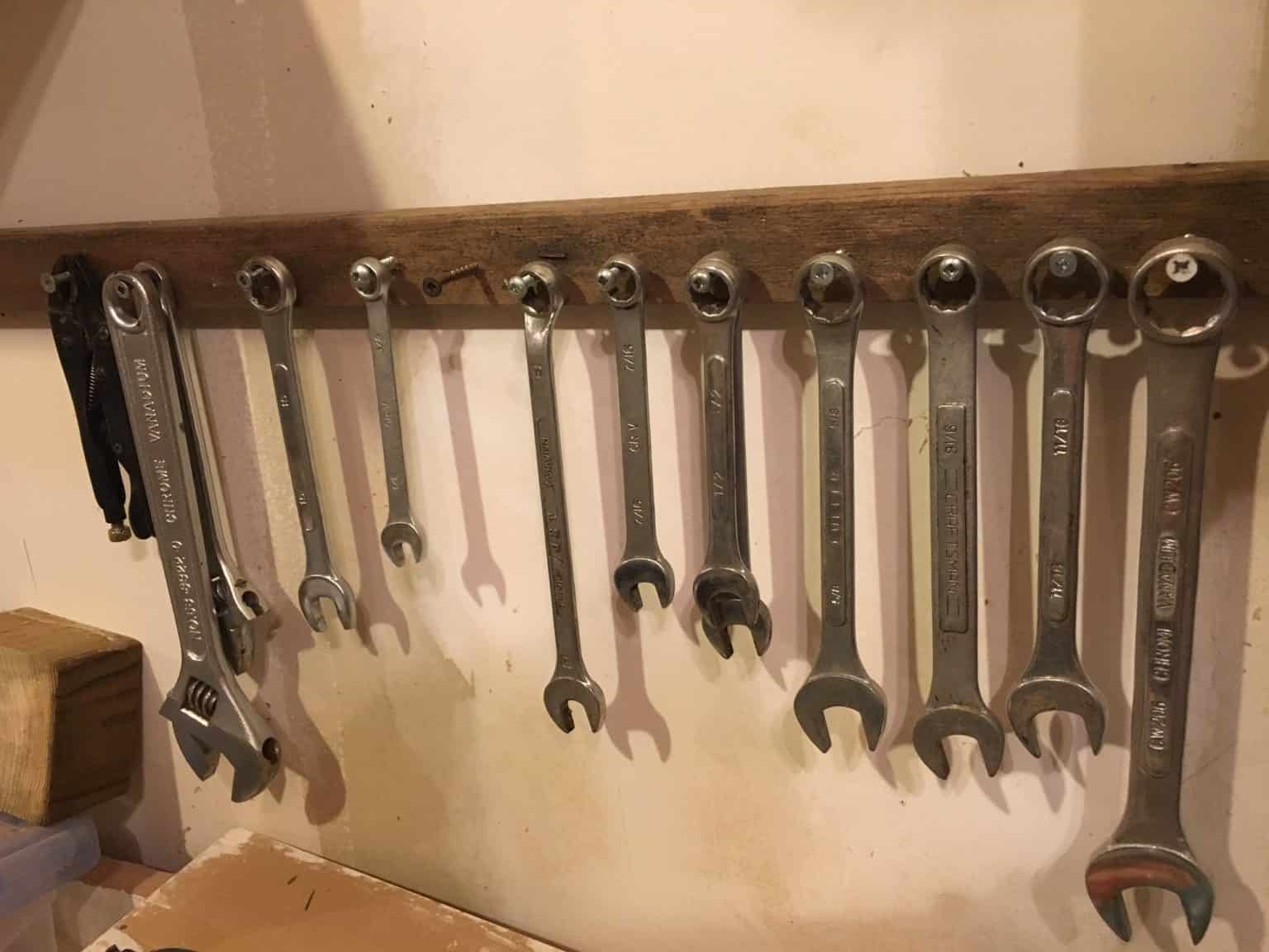 11 handy Wrench Storage Ideas to get your tools organized - Learn Along ...